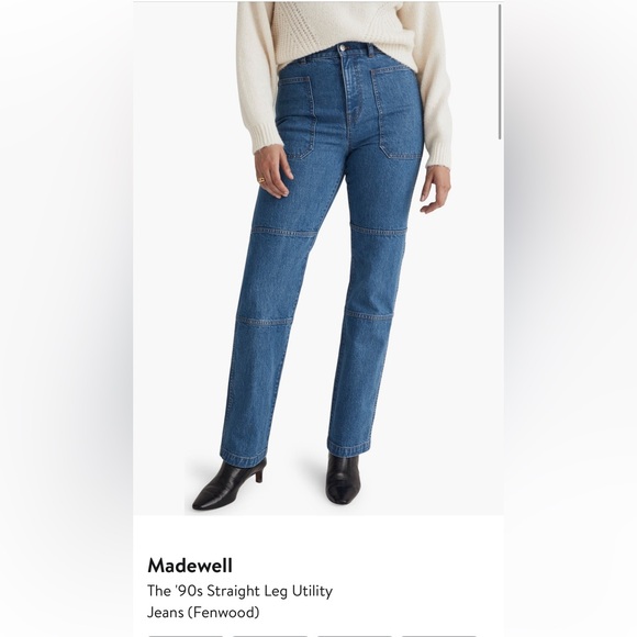Madewell | Jeans | Madewell 9s Straight Leg Utility Jeans | Poshmark